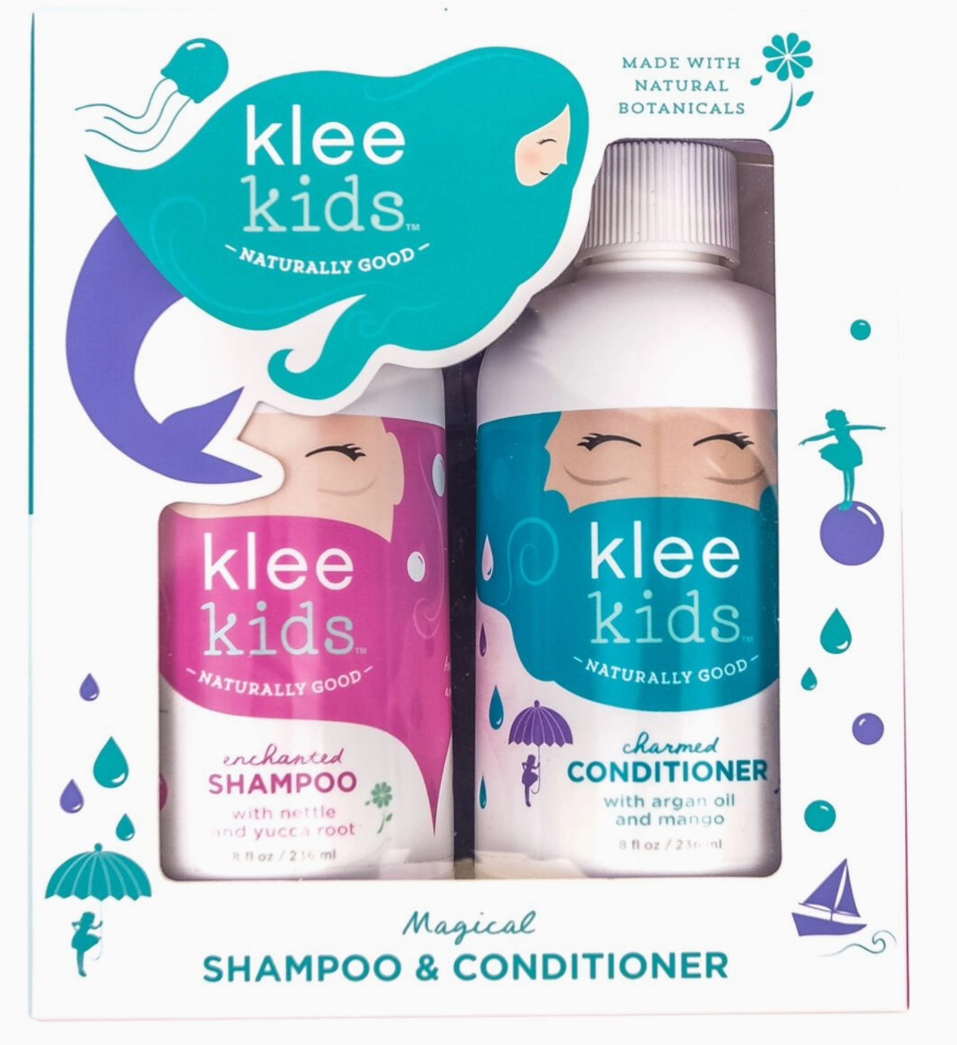 Klee Shampoo & Conditioner Set – The Byrd's Nest Children's Boutique